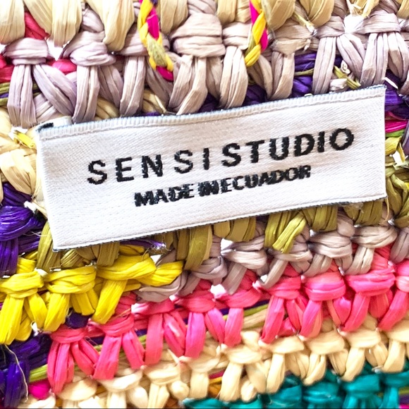 Sensi Studios | Bags | Sensi Studio Woven Straw Tote Bag | Poshmark
